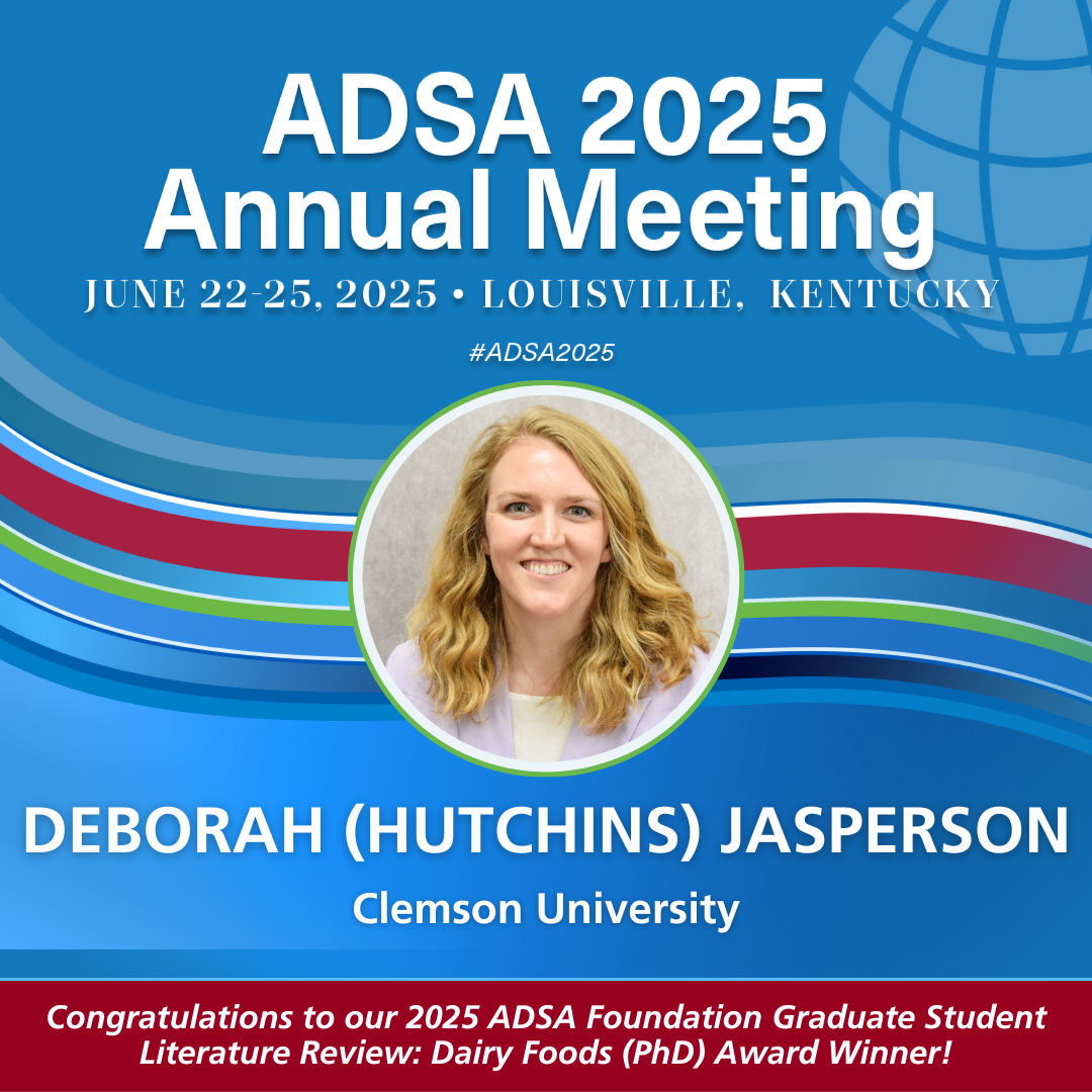 American Dairy Science Association > About ADSA > Awards > 2025 > Award ...