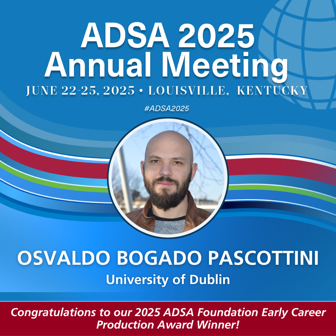 American Dairy Science Association > About ADSA > Awards > 2025 > Award ...