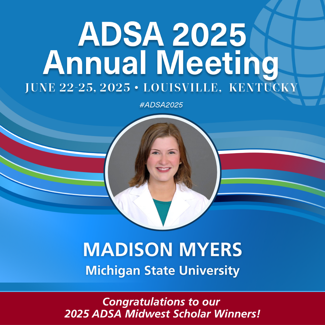 American Dairy Science Association > About ADSA > Awards > 2025 > Award ...