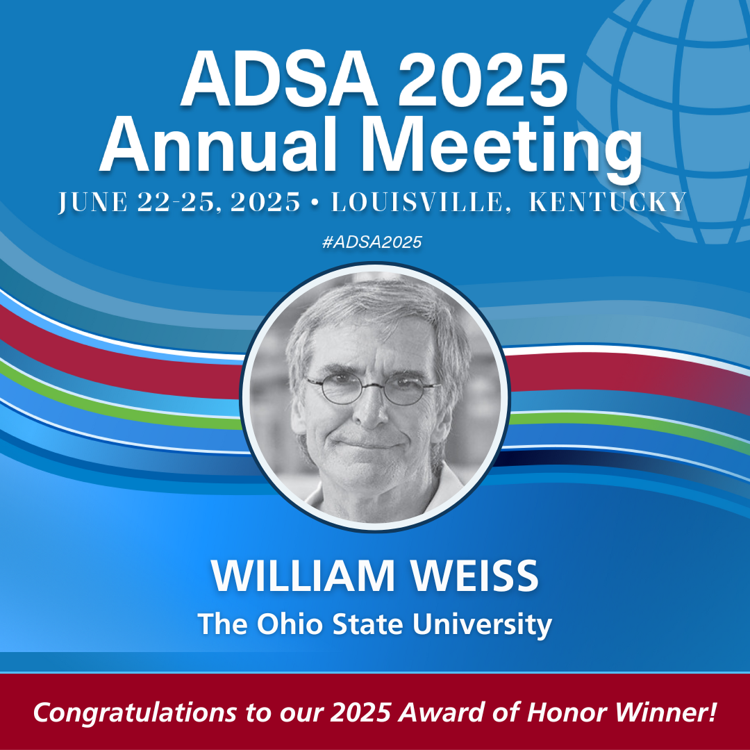 American Dairy Science Association > About ADSA > Awards > 2025 > Award ...