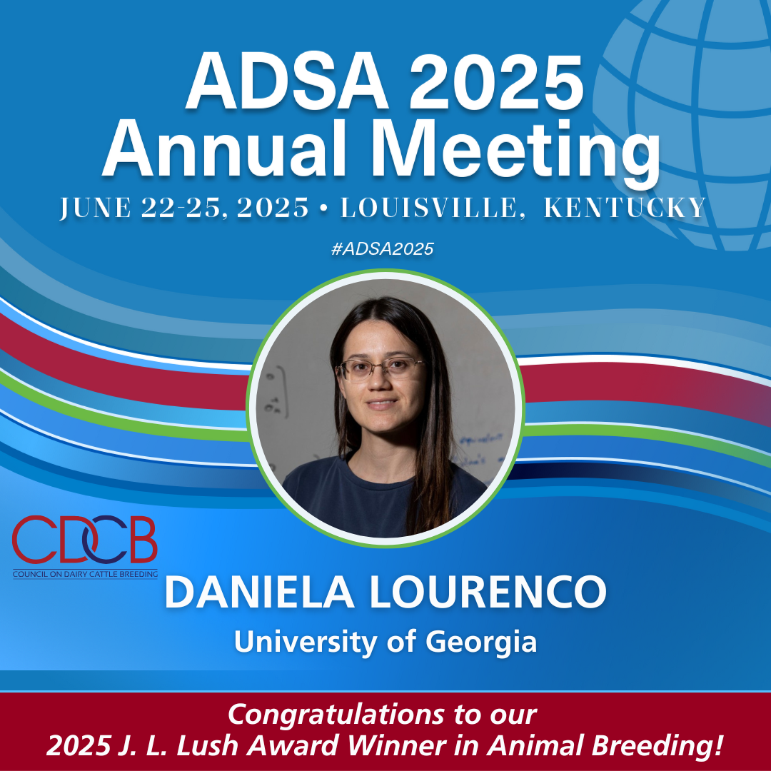 American Dairy Science Association > About ADSA > Awards > 2025 > Award ...