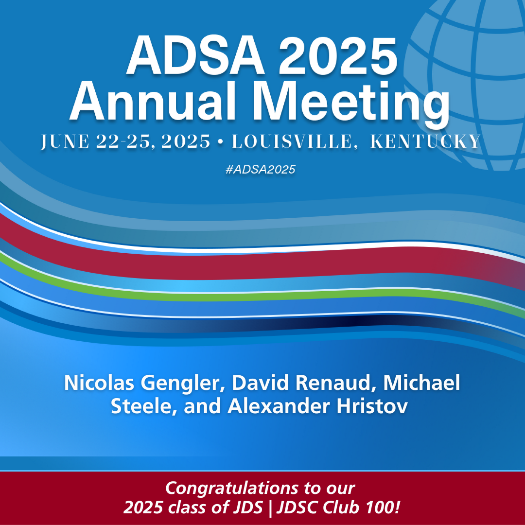American Dairy Science Association > About ADSA > Awards > 2025 > Award ...