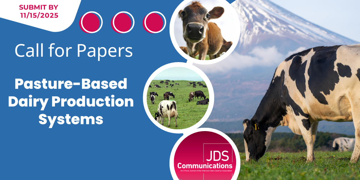 Call for Papers: Pasture-Based Dairy Production Systems